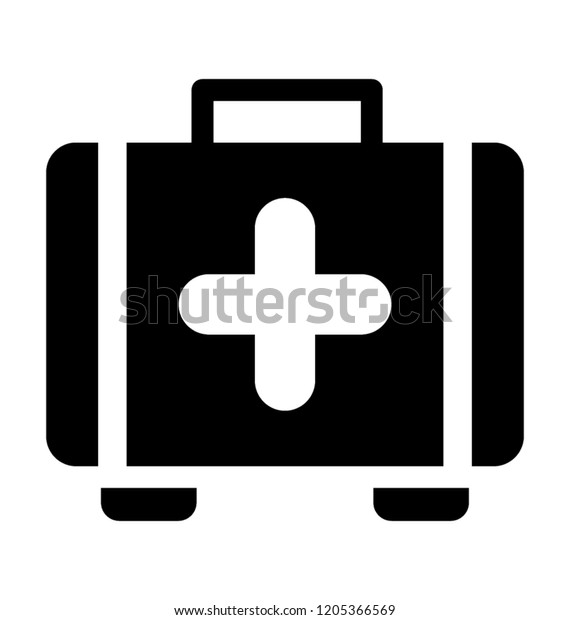 Box Plus Sign Medical Box Stock Vector (Royalty Free) 1205366569 ...