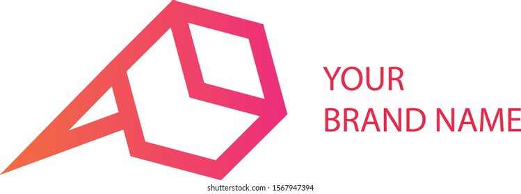 Box Shape Logo Vector Design Stock Vector (Royalty Free) 1567947394 ...
