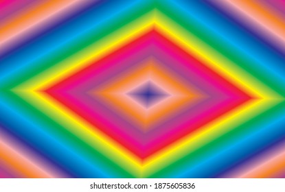 Box Shaped Background Rainbow Colors Stock Vector (Royalty Free ...