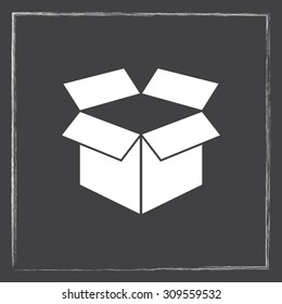 Box Sign Icons Vector Illustration Flat Stock Vector (Royalty Free ...