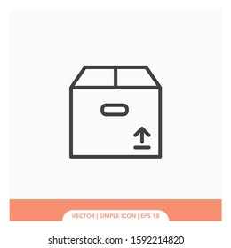 Box Symbol Icon Vector Illustration Stock Vector (Royalty Free ...