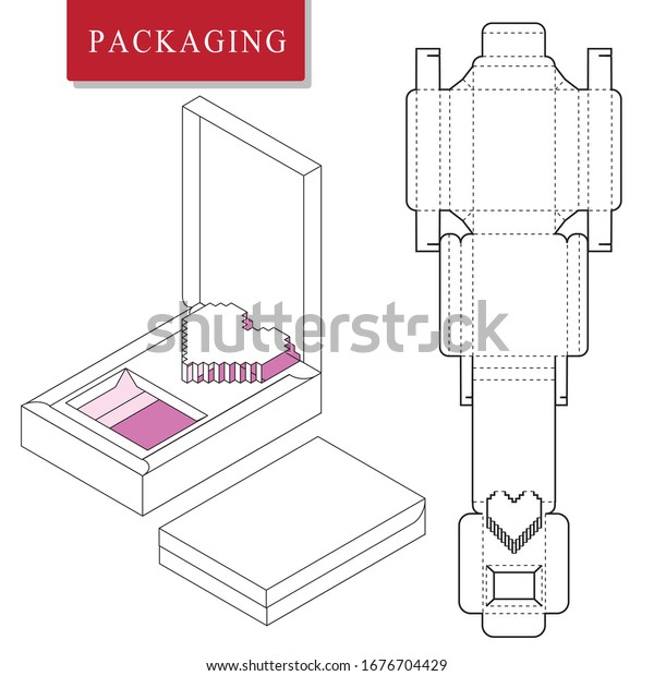 Box Template Design Product Stock Vector (Royalty Free) 1676704429 ...