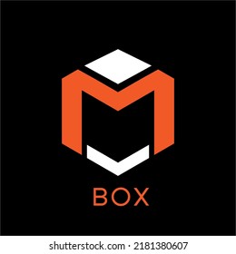 Box Vector Design Logo Template Letter Stock Vector (Royalty Free ...