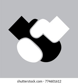 Boxer Handshake Logo Vector Illustration Stock Vector (Royalty Free ...