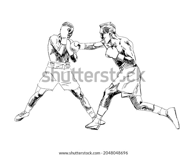 11,002 Boxing sketch 图片、库存照片和矢量图 | Shutterstock
