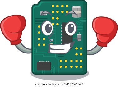 Megaphone Circuit Board Pcb Isolated Mascot Stock Vector (Royalty Free ...