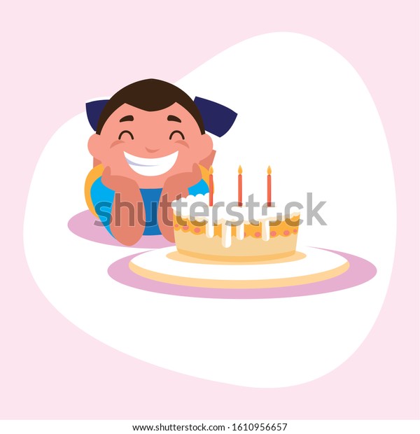 Boy Cartoon Cake Design Happy Birthday 스톡 벡터(로열티 프리) 1610956657 ...