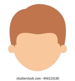 Boy Cartoon Head Design Stock Vector (Royalty Free) 496113130 ...