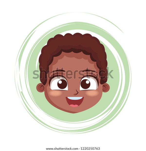 Boy Face Cartoon Stock Vector (Royalty Free) 1220250763 | Shutterstock