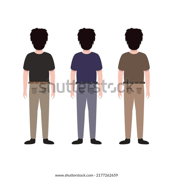 Boy Illustrated Cartoon Style Stock Vector (Royalty Free) 2177262659 ...