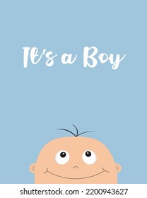 Boy Poster Newborn Vector Stock Vector (Royalty Free) 2200943627 ...