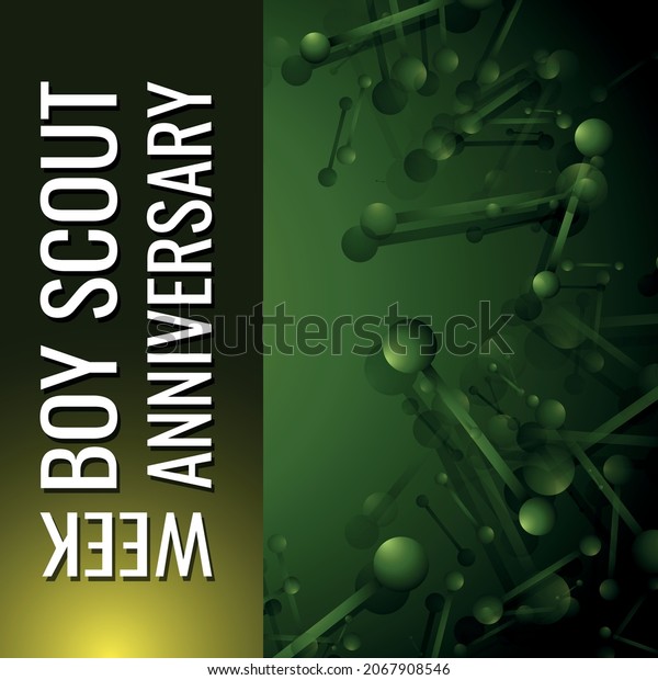 Boy Scout Anniversary Week Design Suitable: เวกเตอร์สต็อก (ปลอดค่า ...