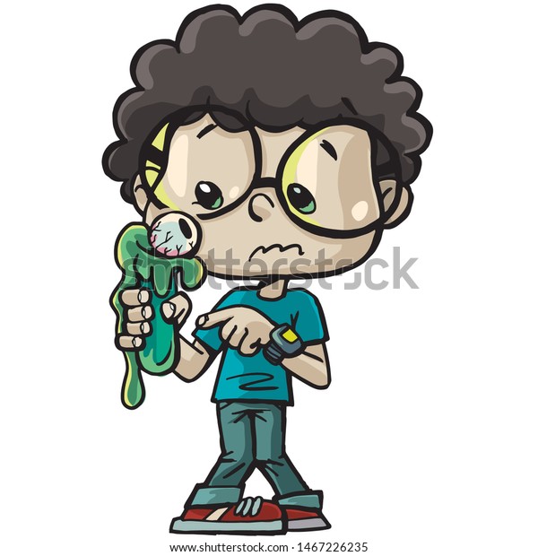 Boy Test Tube Creature Stock Vector (Royalty Free) 1467226235 ...