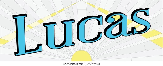 600 Lucas name Images, Stock Photos & Vectors | Shutterstock