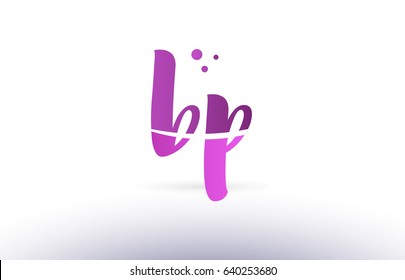Bp B P Calligraphy Alphabet Letter Stock Vector (Royalty Free ...