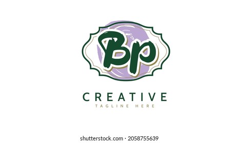 Bp Initials Handwriting Logo Vector Stock Vector (Royalty Free ...