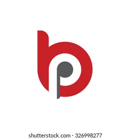 Bp Pb Letter Rounded Letter Logo Stock Vector (Royalty Free) 326998277 ...