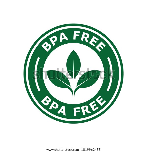 Bpa Free Badge Vector Logo Template Stock Vector (Royalty Free ...