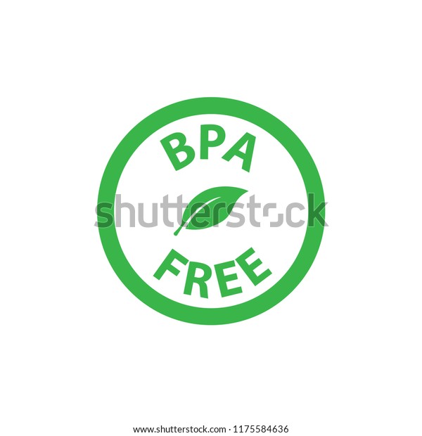 Bpa Free Icon Logo Vector Template Stock Vector (Royalty Free ...