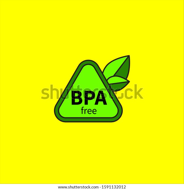 Bpa Free Icon Vector Symbol Stock Vector (Royalty Free) 1591132012 ...
