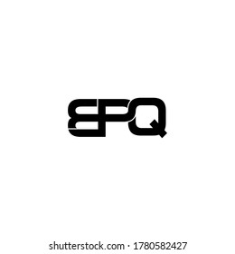 Bpq Letter Original Monogram Logo Design Stock Vector (Royalty Free ...