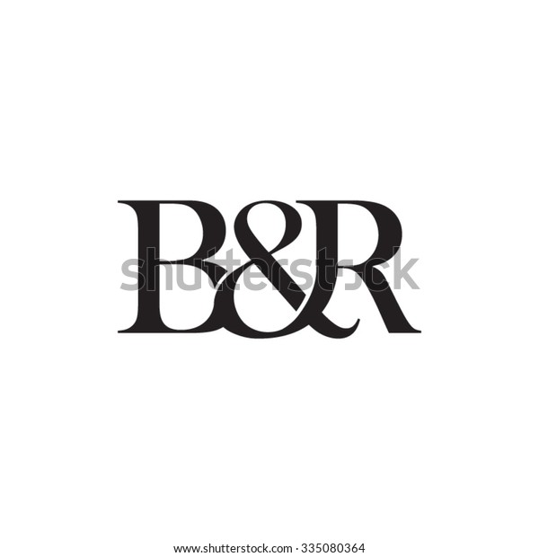 Vector de stock (libre de regalías) sobre Br Initial Logo Ampersand ...