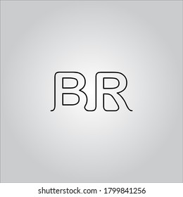 Blb Letter Original Monogram Logo Design: เวกเตอร์สต็อก (ปลอดค่า ...