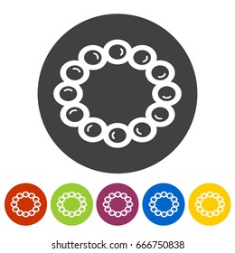 Bracelet Icons Vector Illustration Stock Vector (Royalty Free ...