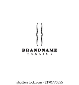 Brackets Logo Cartoon Icon Design Template Stock Vector (Royalty Free ...