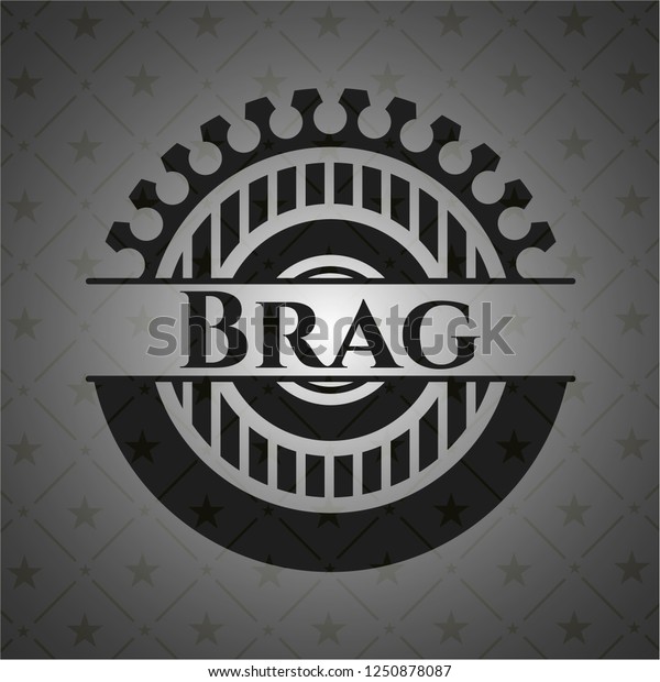 Brag Dark Icon Emblem Stock Vector (Royalty Free) 1250878087 | Shutterstock