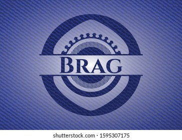 Brag Denim Background Vector Illustration Detailed Stock Vector ...