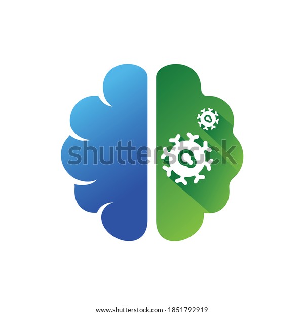Brain Cancer Icon Tumor Vector Stock Vector (Royalty Free) 1851792919 ...
