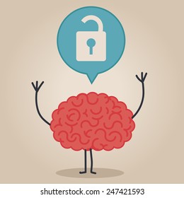 2,482 Unlock Brain Images, Stock Photos & Vectors | Shutterstock