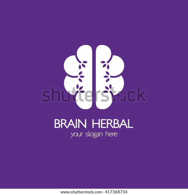 Brain Idea Design Badges Symbol Concept Stock Vector (Royalty Free ...