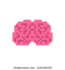 Brain Pixel Art Human Internal Organs Stock Vector (Royalty Free ...