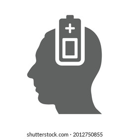 260 Low battery brain Stock Illustrations, Images & Vectors | Shutterstock