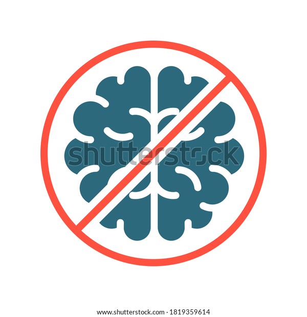 2,061 No Brain Icon Stock Vectors, Images & Vector Art | Shutterstock