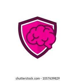 Brain Compass Logo Icon Design Stock Vector (Royalty Free) 1065216341 ...