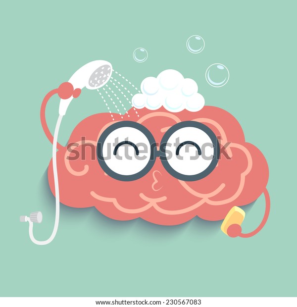 Brain Shower Stock Vector (Royalty Free) 230567083 | Shutterstock
