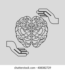 Human Brain Engineering Processing Machine Sketch Stock Vector (Royalty ...
