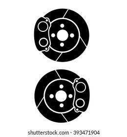 Brake Icons Vector Stock Vector (Royalty Free) 393471904 | Shutterstock