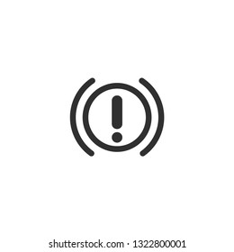 Brake System Icon Simple Design Vector Stock Vector (Royalty Free ...