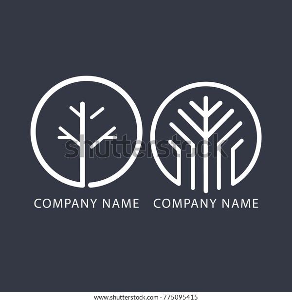 Branch Tree Logo Company Stock Vector (Royalty Free) 775095415