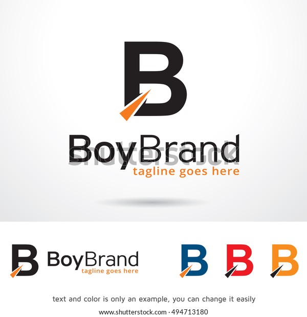 Brand Letter B Logo Template Design Stock Vector (Royalty Free ...