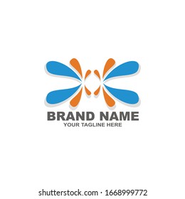 Brand Name Design Logo Vector Stock Vector (Royalty Free) 1668999772 ...