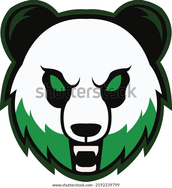 Brave Teddy Head Mascot Logo Design Stock Vector (Royalty Free ...