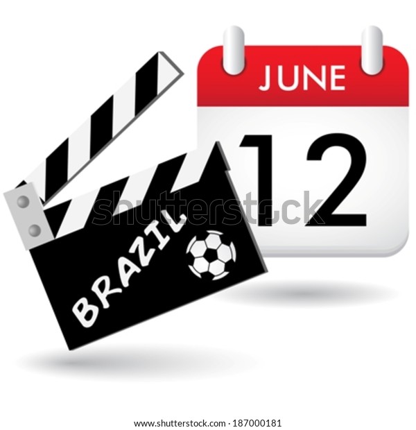 Brazil Calendar Eps10 Stock Vector (Royalty Free) 187000181 | Shutterstock