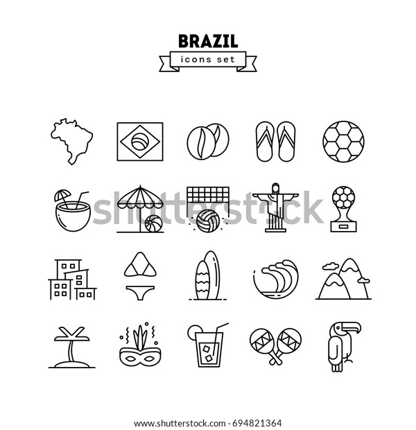 20,027 Brazil Icon Set Images, Stock Photos & Vectors | Shutterstock