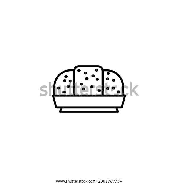 Bread Bowl Icon Stock Vector (Royalty Free) 2001969734 | Shutterstock