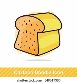 Bread Doodle Stock Vector (Royalty Free) 349617380 | Shutterstock